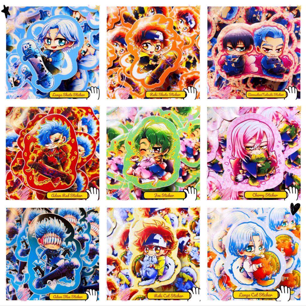 Sk8 Sticker - Yayachan